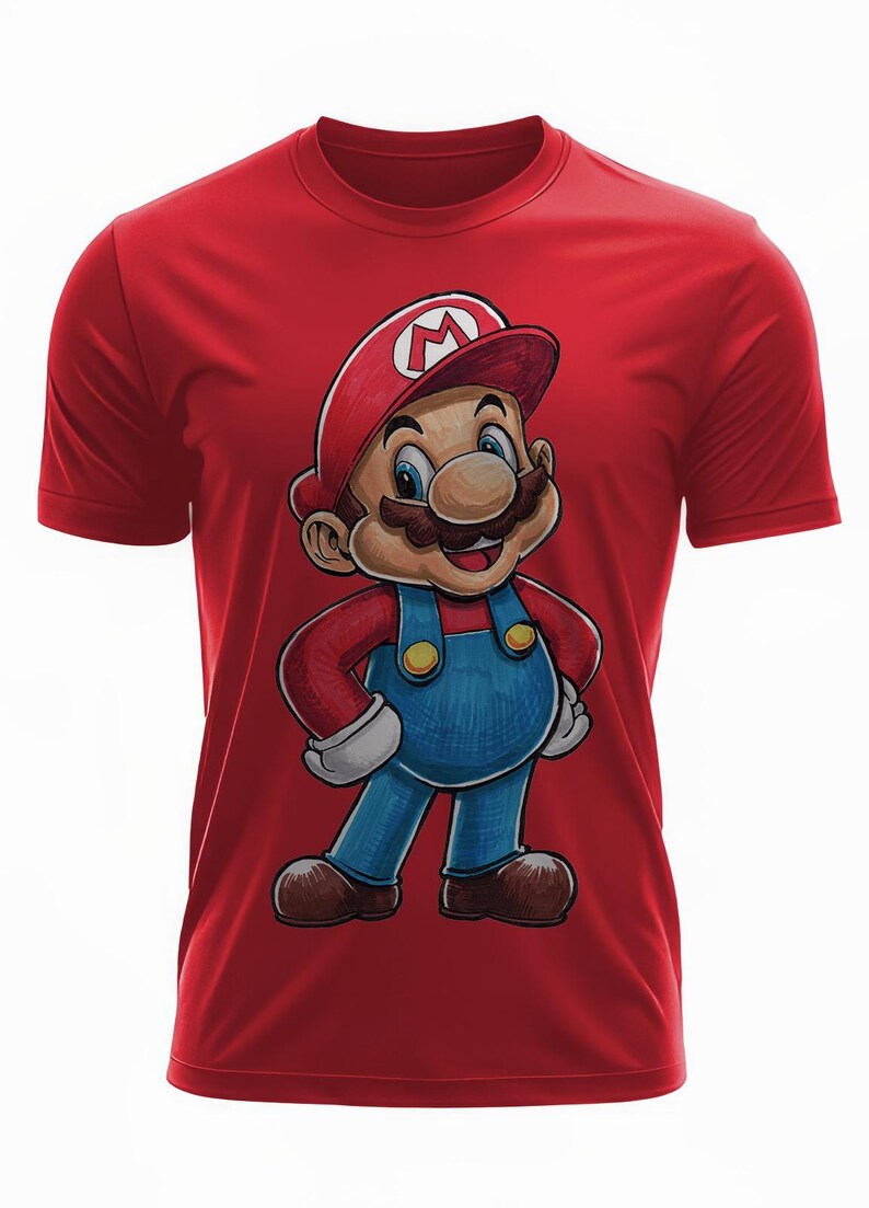 Digital Print | Super Mario (from Nintendo Video Games) Fan Art ...