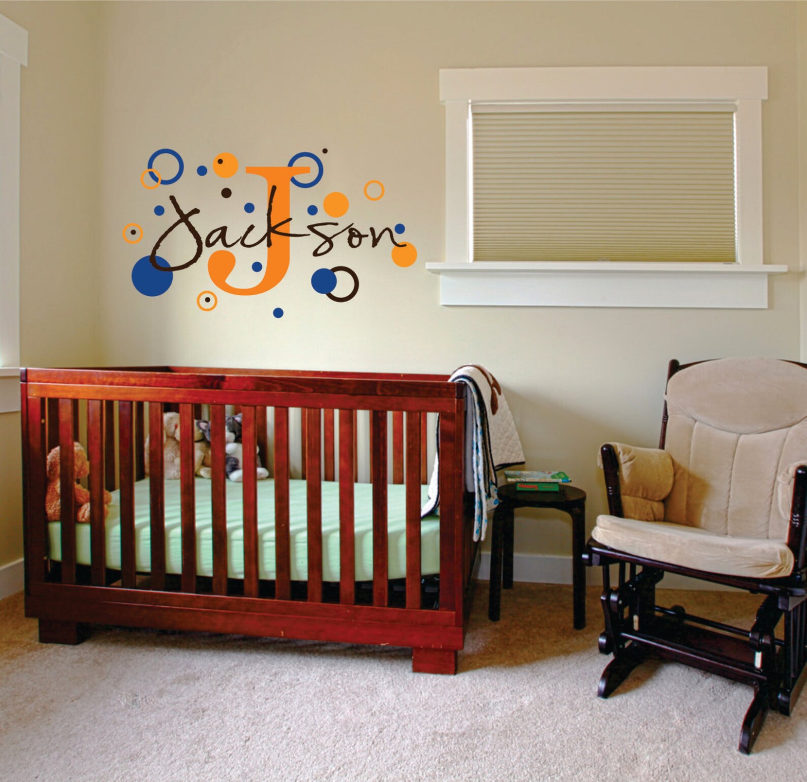 Childrens Name Wall Decal Name Wall Decal Boys Name Vinyl - Etsy