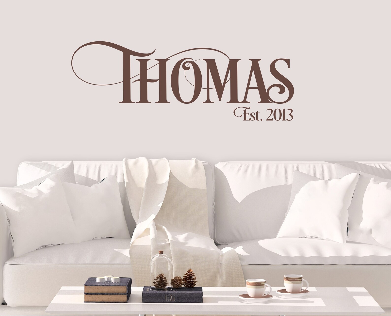 Custom Family Name Decal Personalized Family Name Last | Etsy