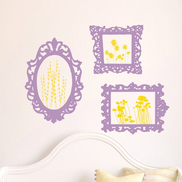 Wall Decal Frames - Etsy