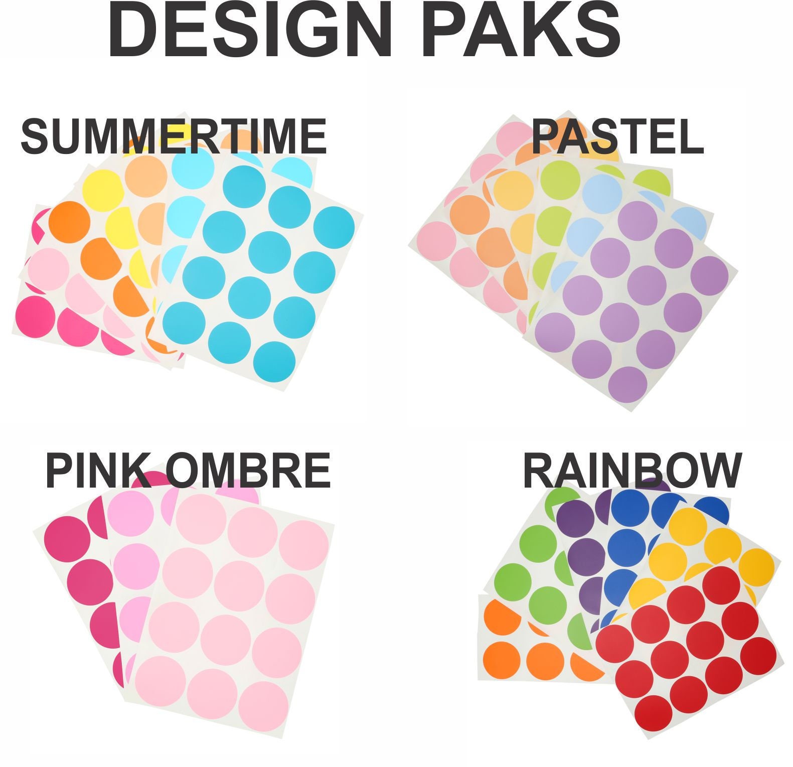 Polka Dots Wall Decal // Pastel Polka Dots // Nursery Wall - Etsy