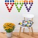 Polka Dots Wall Decal // Pastel Polka Dots // Nursery Wall Decor ...
