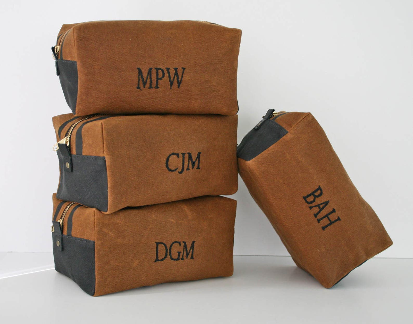 Monogrammed Dopp Kit, Groomsman Gift, Mens Shave Kit, Personalized Dopp ...