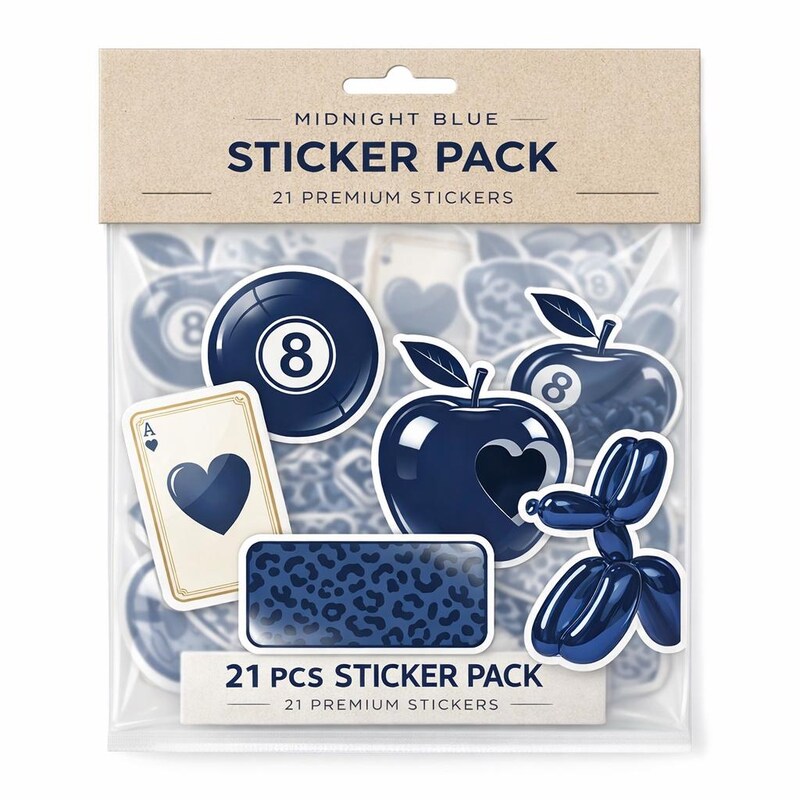 Blue Aesthetic Stickers - Etsy