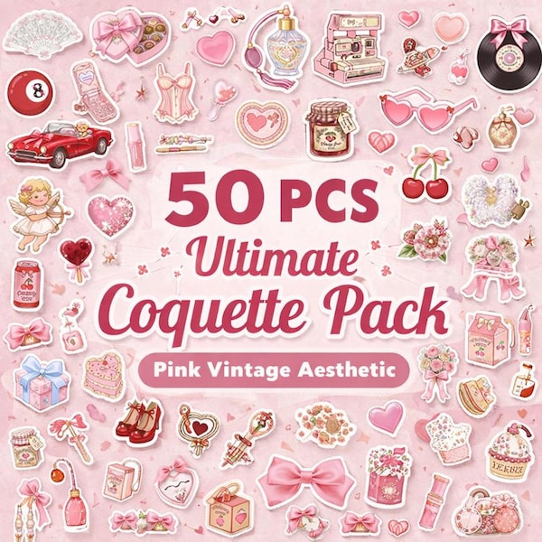 Coquette Stickers - Etsy