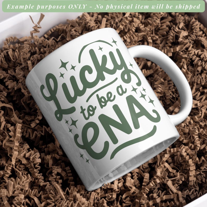 Lucky to Be a CNA SVG | St Patrick's Day Nurse Gift (digital Download ...