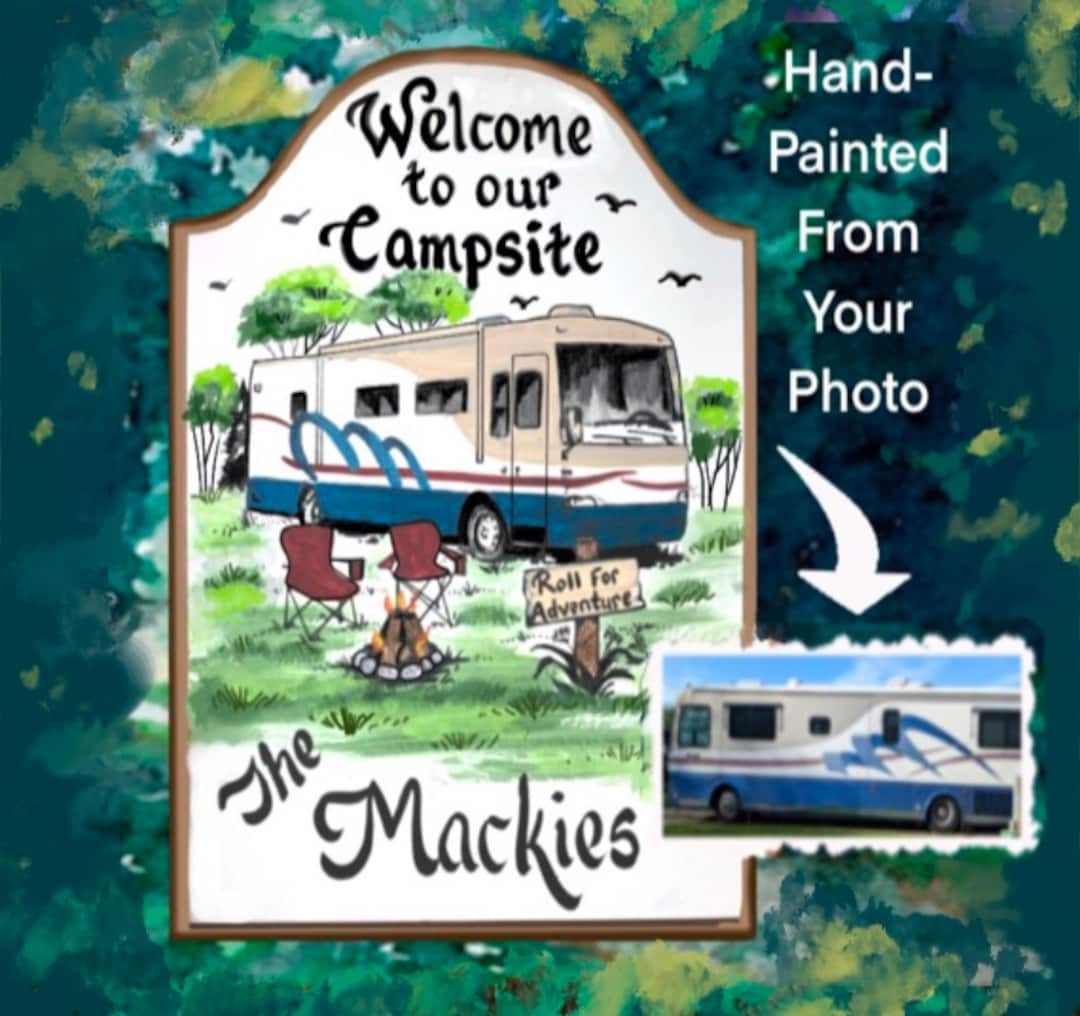 MOTORHOME SIGNS , Rv Signs , Camping, Class a ,great Outdoors - Etsy