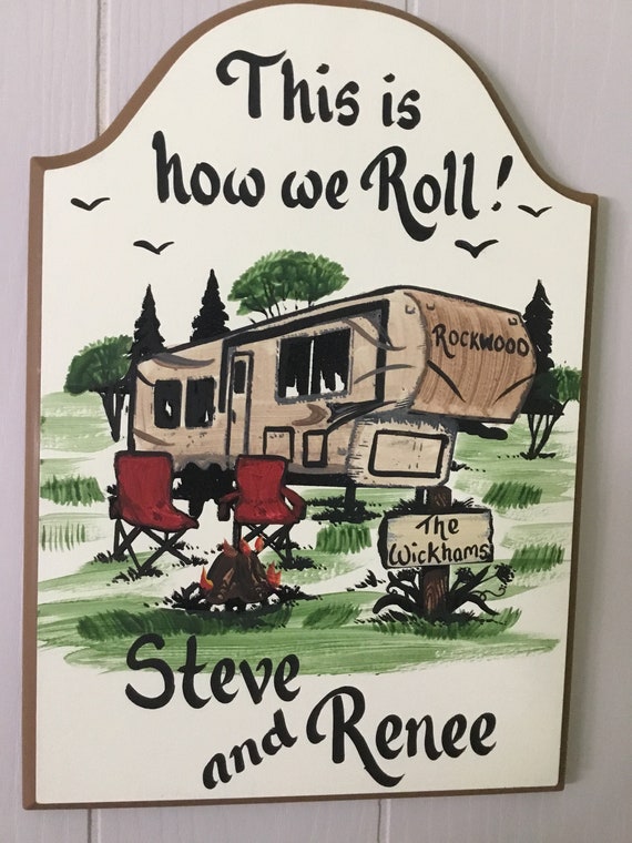 5th wheel Camper RV PERSONALIZED Camping signs-Weatherproof | Etsy 5th wheel Camper RV PERSONALIZED Camping signs-Weatherproof | Etsy