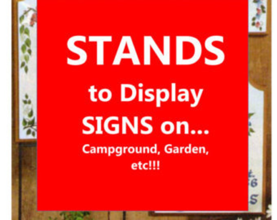 Stands, Camping Stands, Sign Stands - Etsy