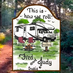 Class a Rv Sign - Etsy