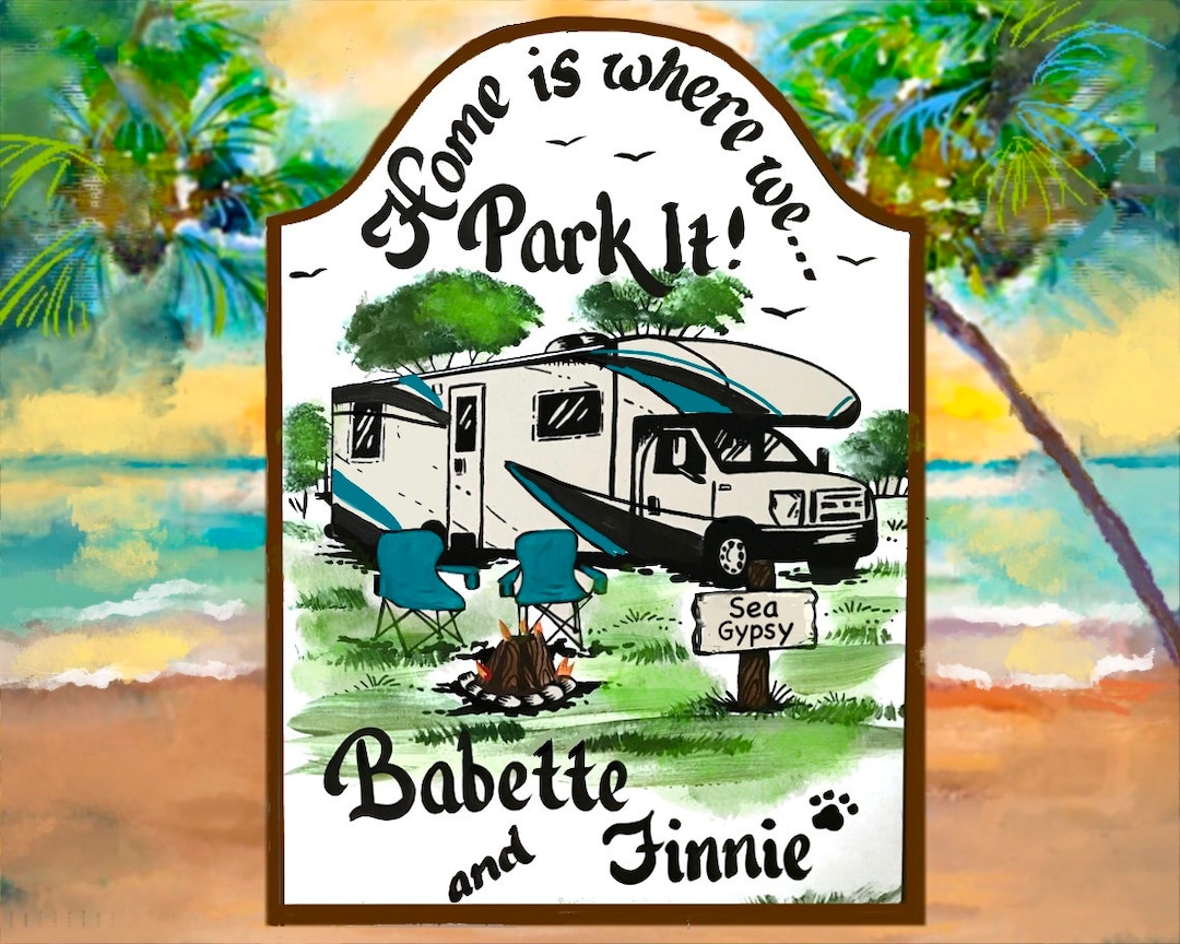 RV Signs-custom Camper Signs-campsite Decor - Etsy