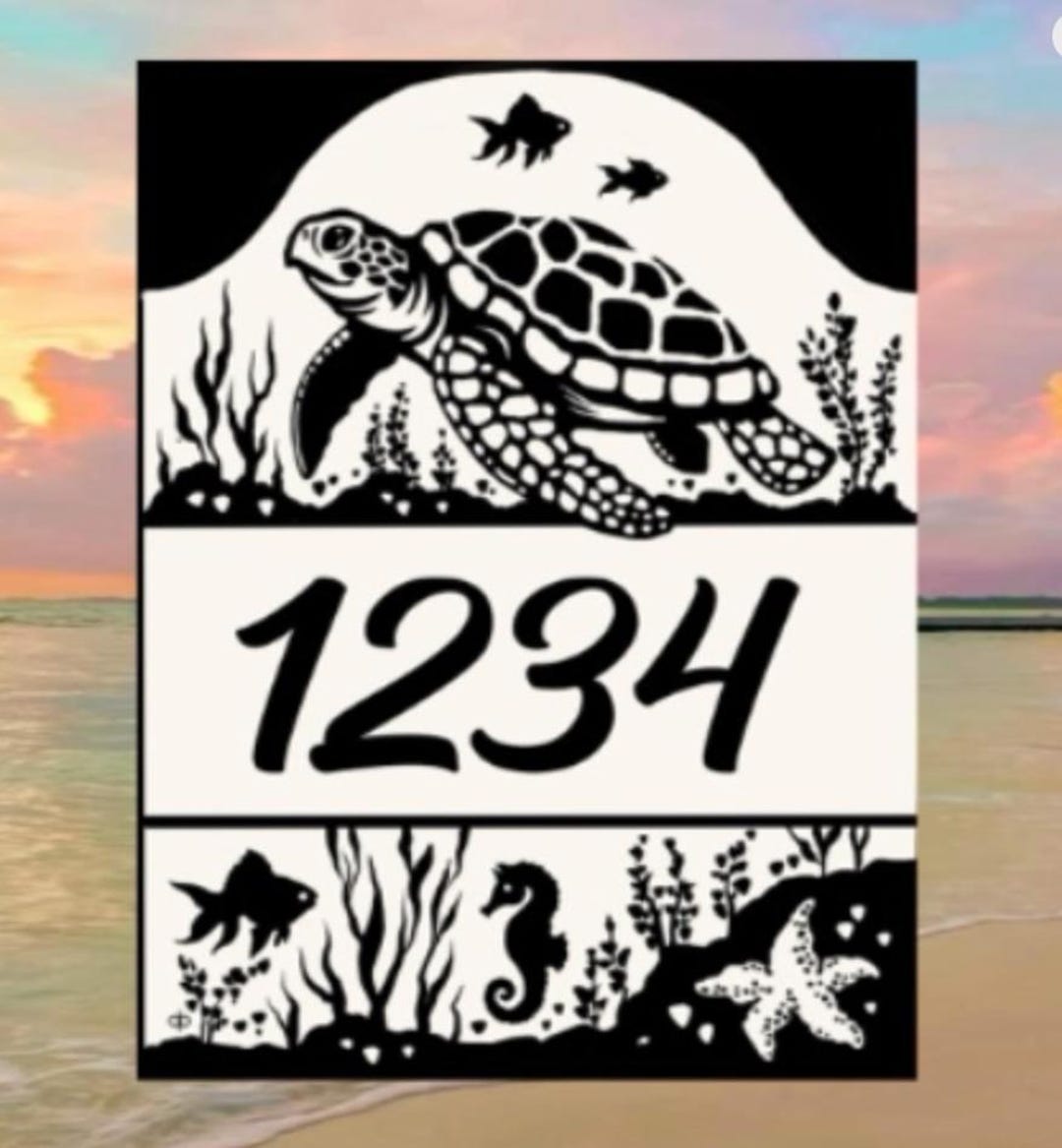 Sea Turtle Signs, Custom Beach Signs, Turtle Signs Outdoor - Etsy