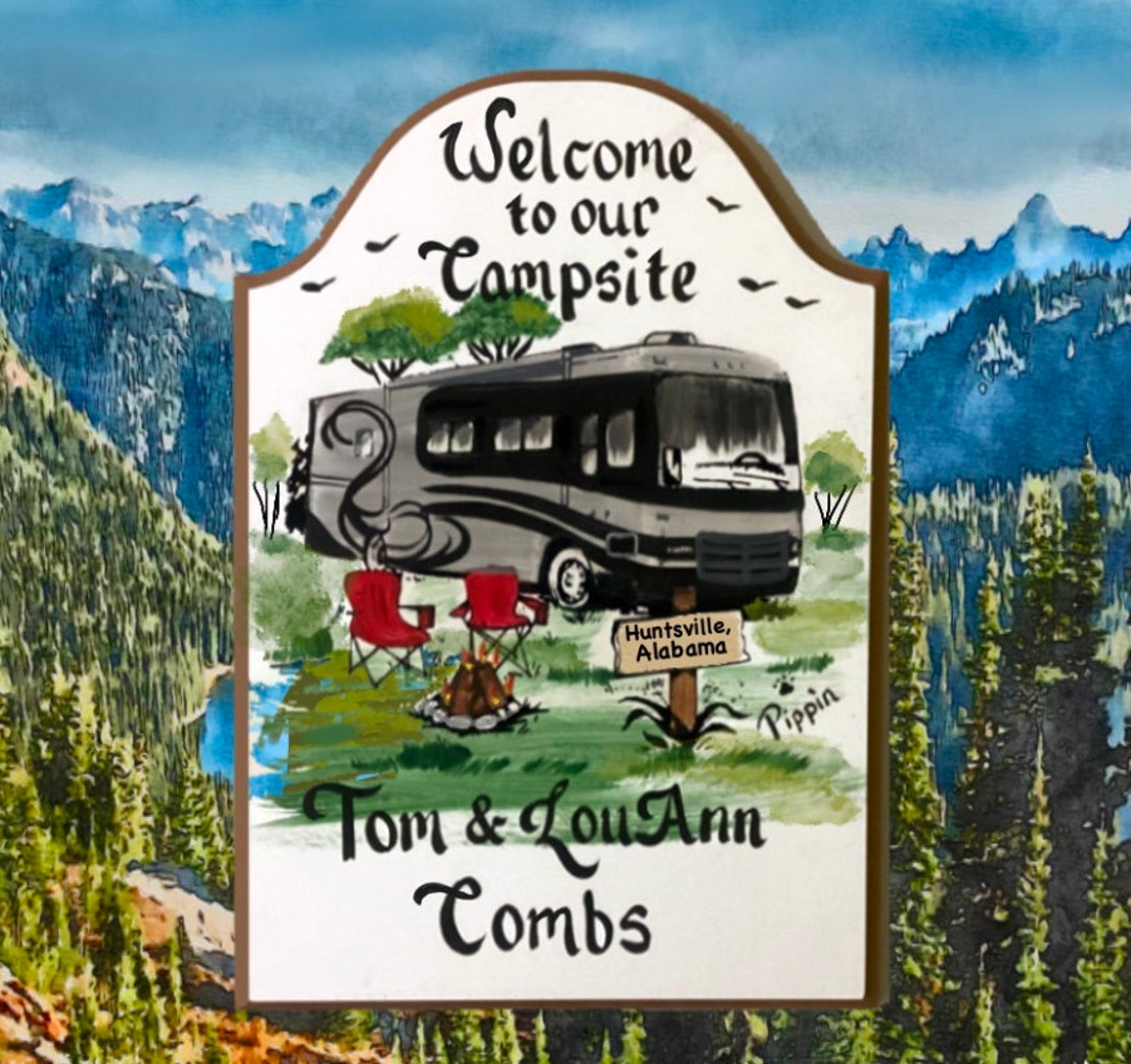 CLASS A-RV Signs-happy Camper Signs- Motorhome-outdoors-weatherproof ...