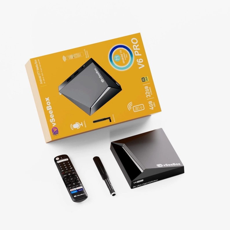 Vseebox V6 Pro - Newest Model - Tv Box | | Brand New | Authorized ...