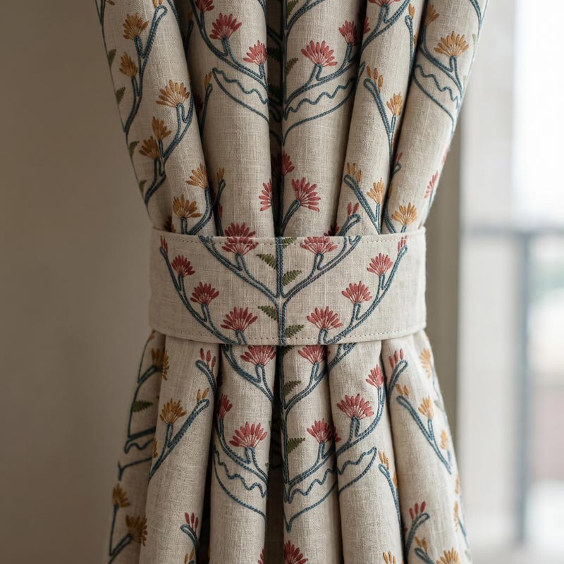 Oatmeal Textured Curtains - Etsy