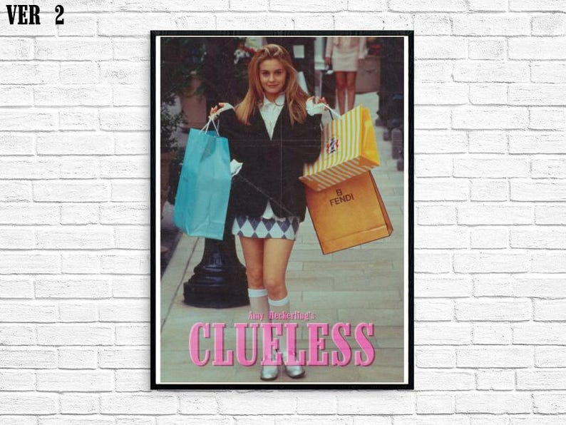 CLUELESS Poster - Etsy UK