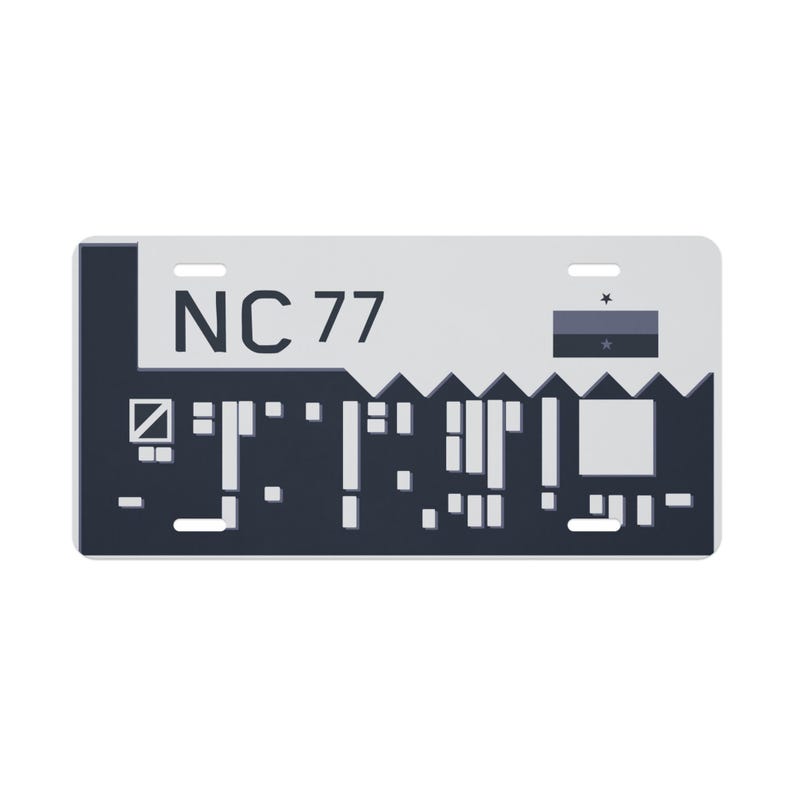 Cyberpunk 2077 License Plate: Night City Gamer Car Decor - Etsy