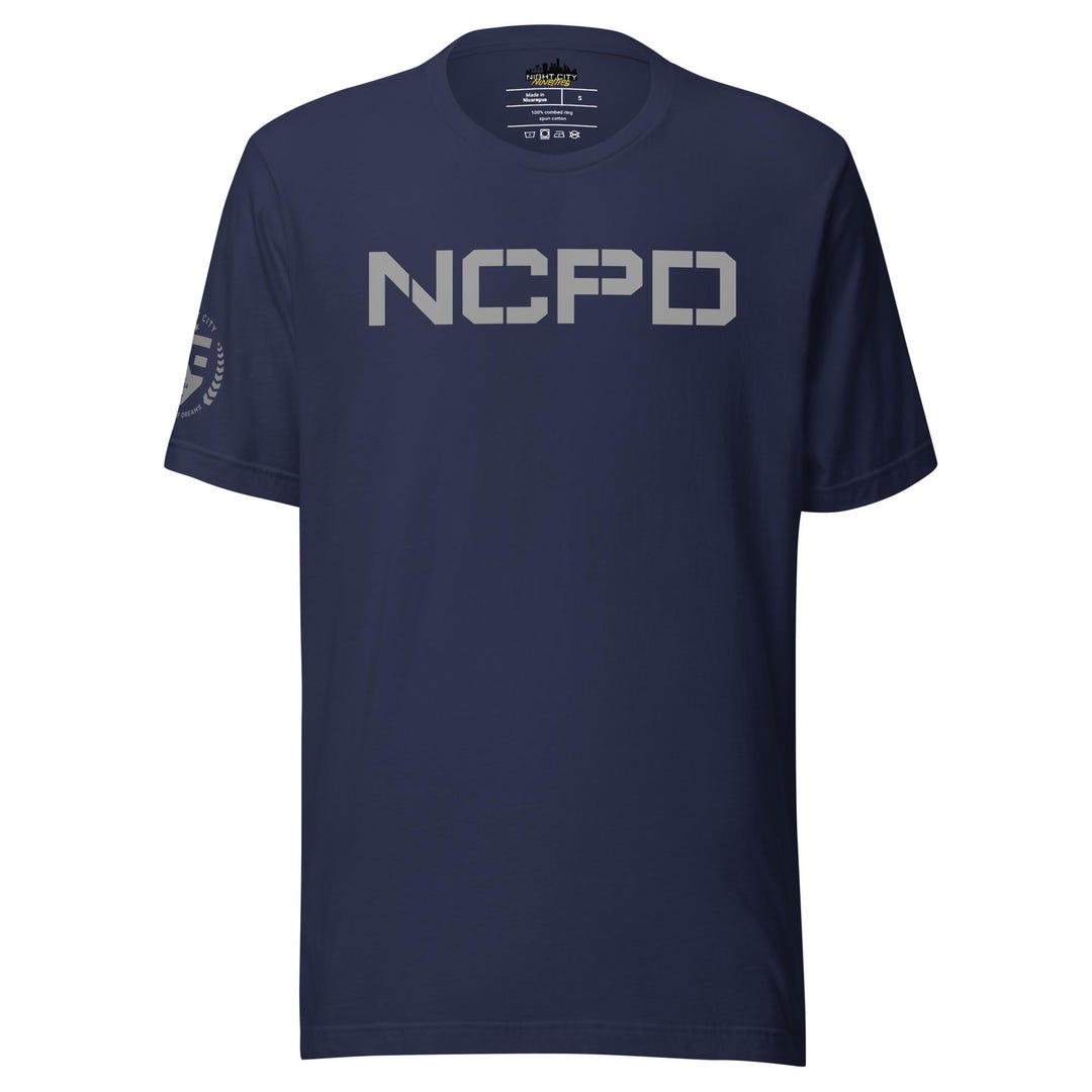 NCPD Cyberpunk 2077 Shirt: Neon Dystopian Streetwear - Etsy