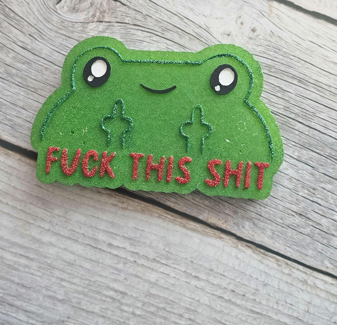 Funny Frog Freshie/air Freshener/car Freshie - Etsy