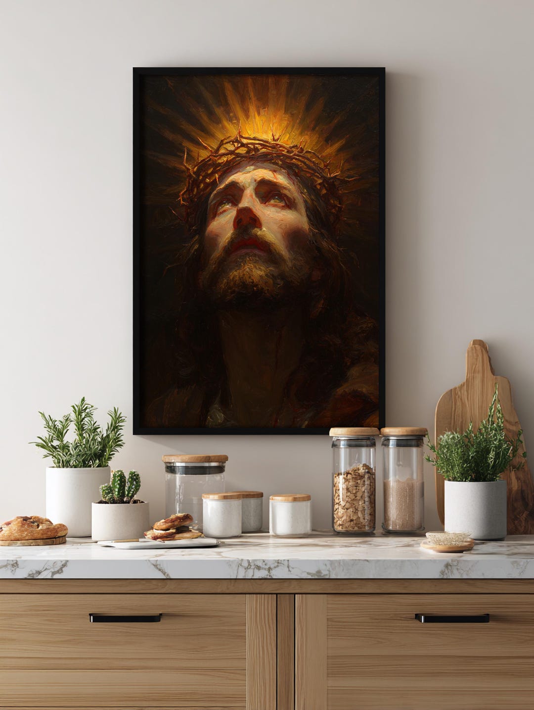 Jesus Christ Digital Download | Renaissance Style Oil Painting | King ...