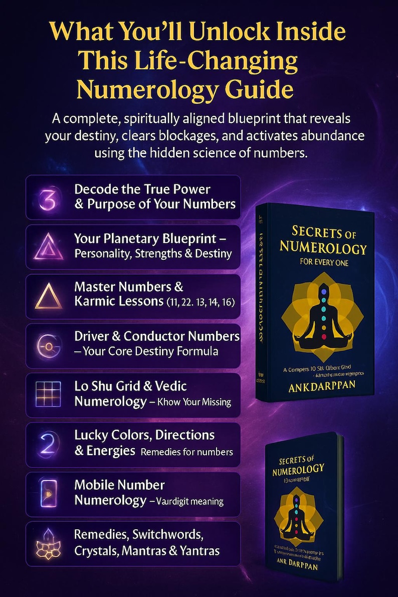 Ultimate Numerology Grimoire 2026: the Complete 90-page Master Guide ...