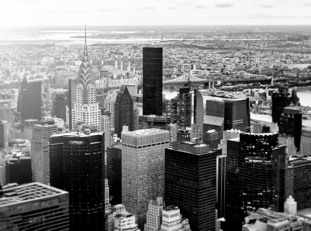 New York City Skyline, Chrystler Building High Quality Fine Art Sizes ...