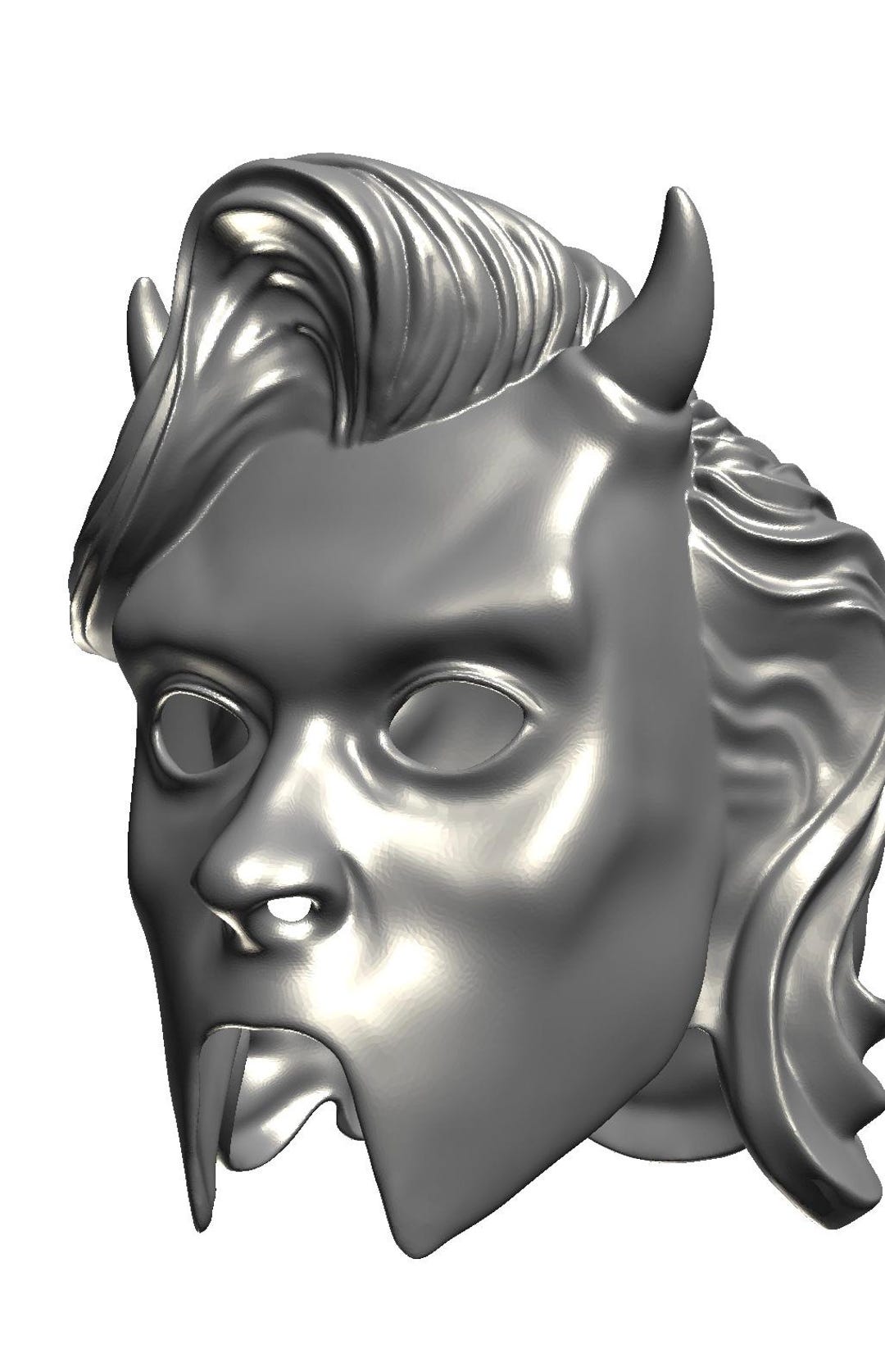 Ghost Nameless Ghoulette Mask STL 3D Print File - Prequelle Era - Etsy