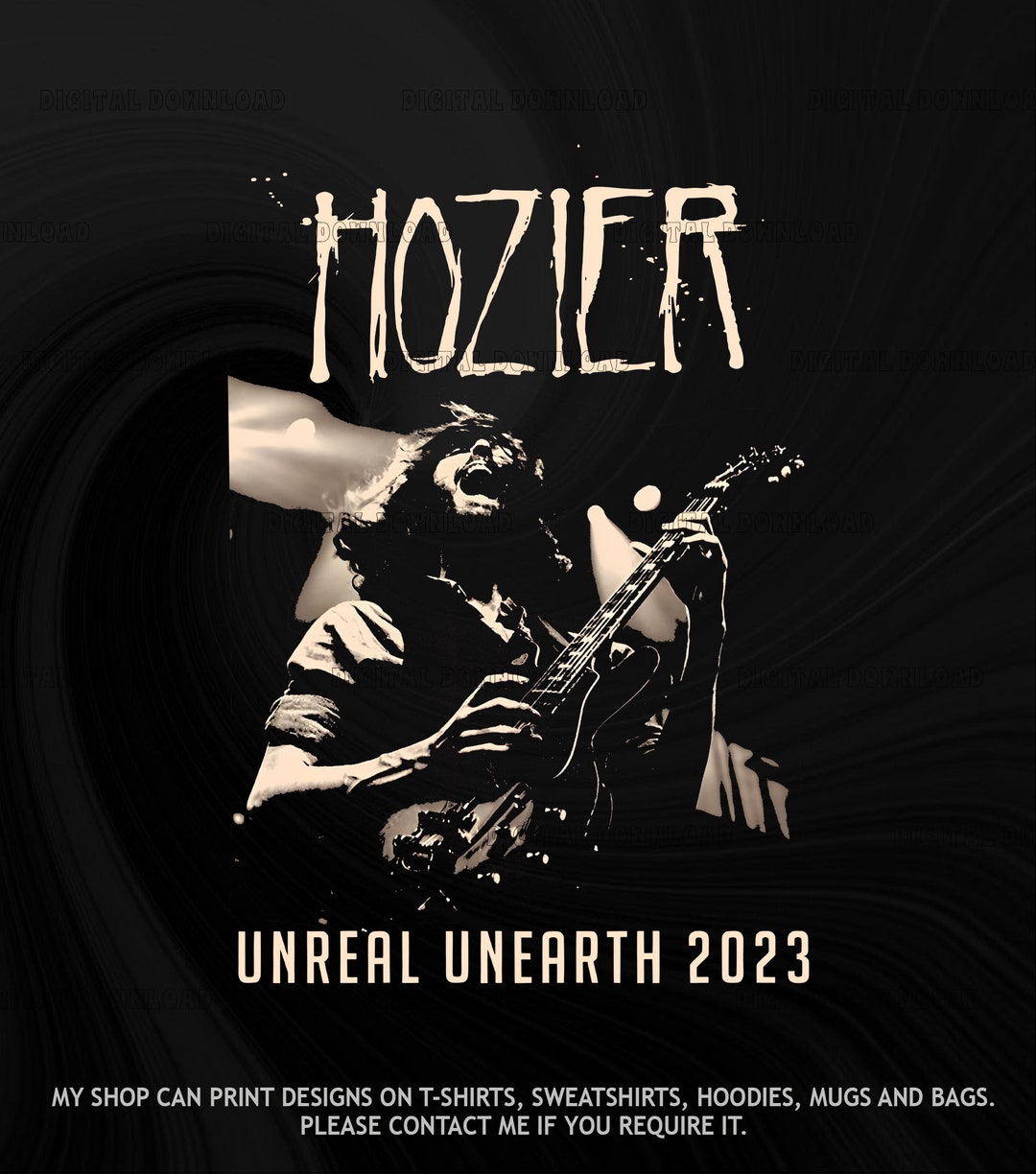 Hozier Vintage PNG, Unreal Unearth Tour Fan Png, Hozier Unreal Unearth ...