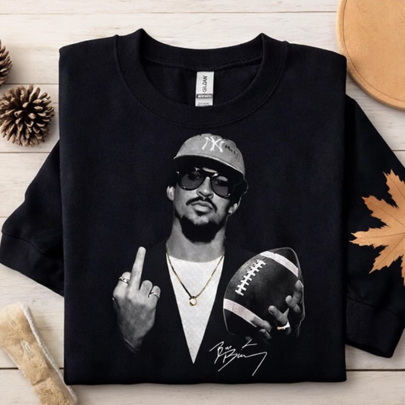 Bad Bunny Football PNG | Retro Halftime Fan Graphic | Vintage ...