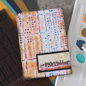 Sizzix Multi-level Embossing Folder Dot Matrix by Seth Apter-666904 - Etsy