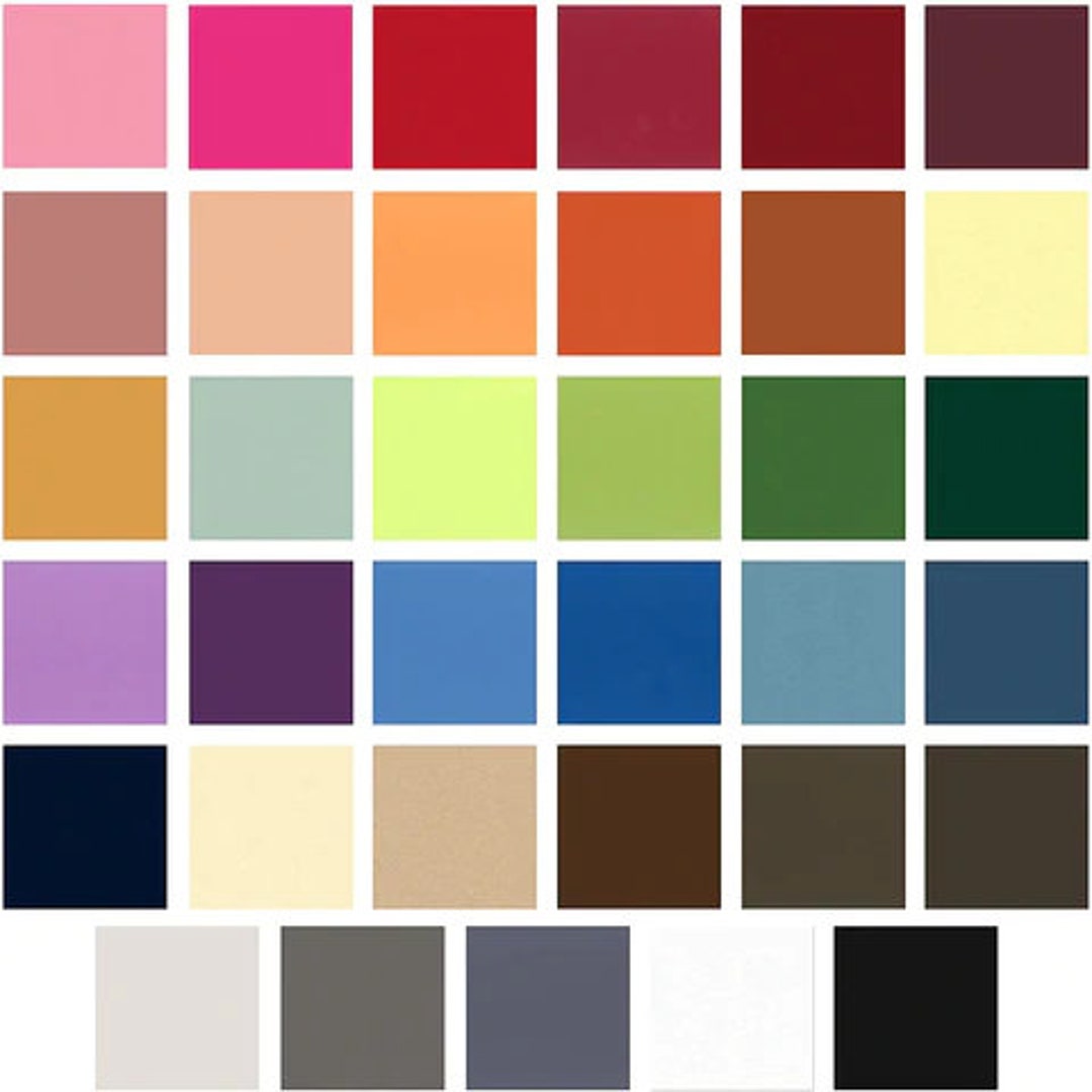 My Colors 80lb Cardstock Classic 12x12 Single Sheets - Etsy