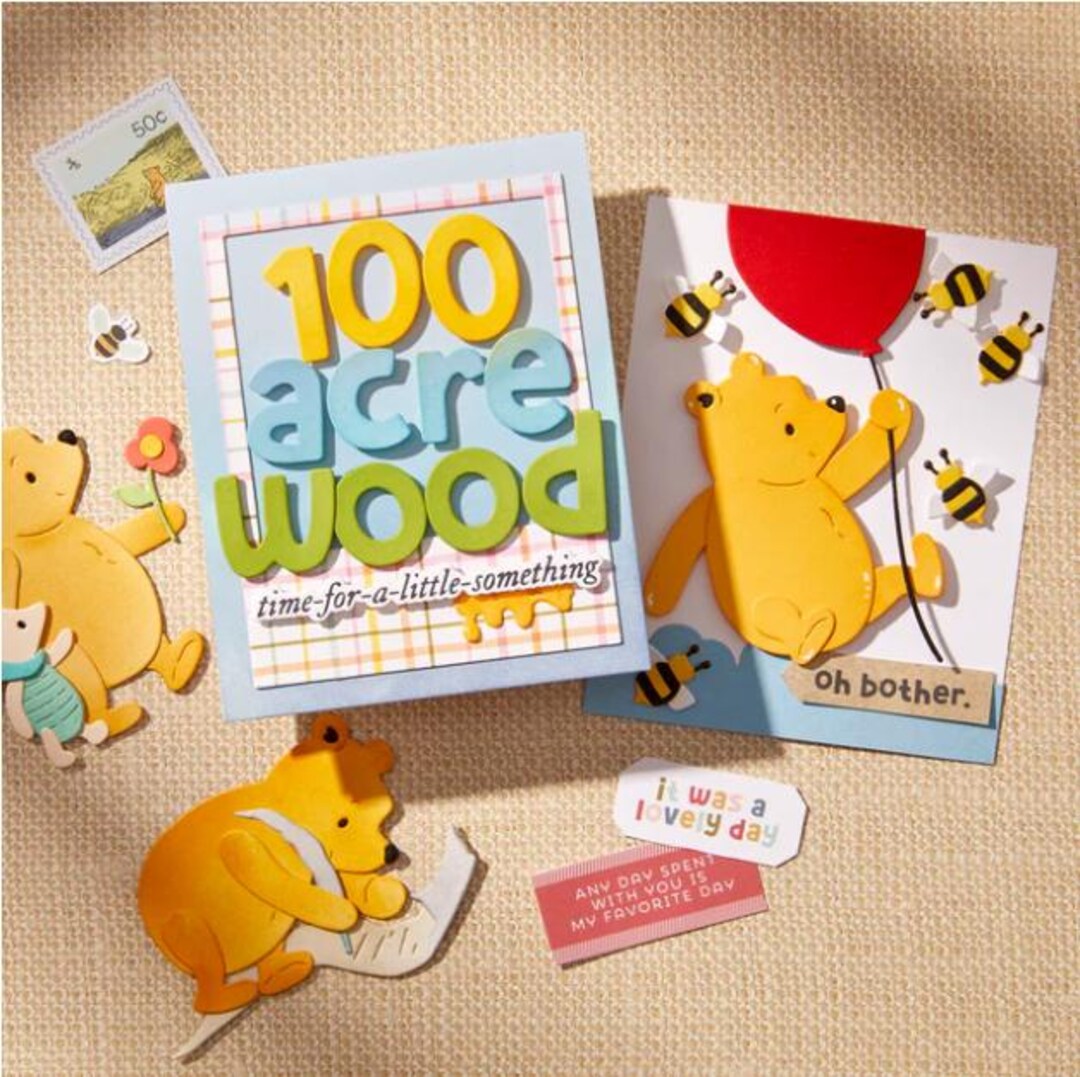 Spellbinders- Pooh & Piglet Etched Dies- S5-682 - Etsy