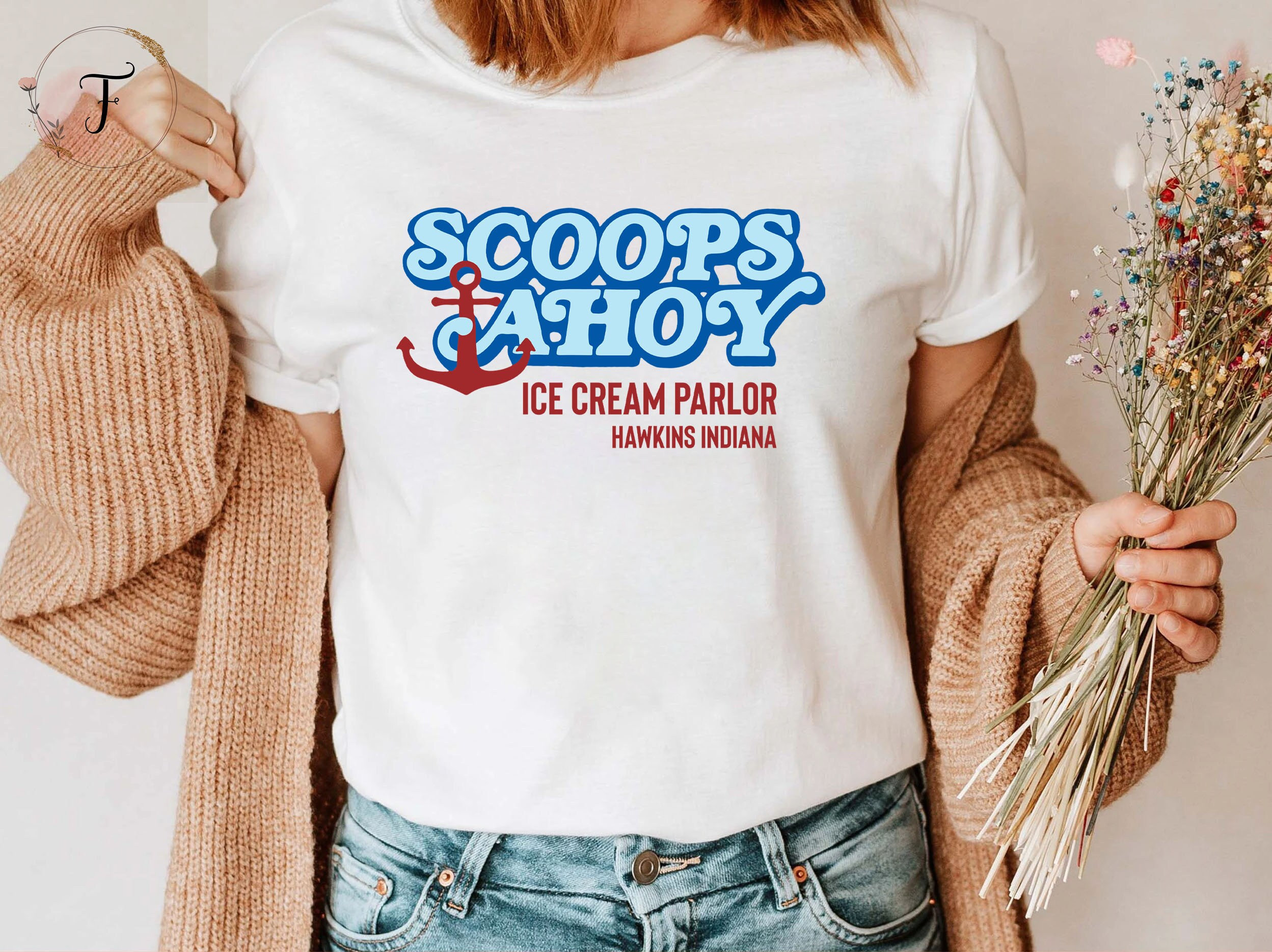 Scoops Ahoy Ice Cream Parlor Shirt