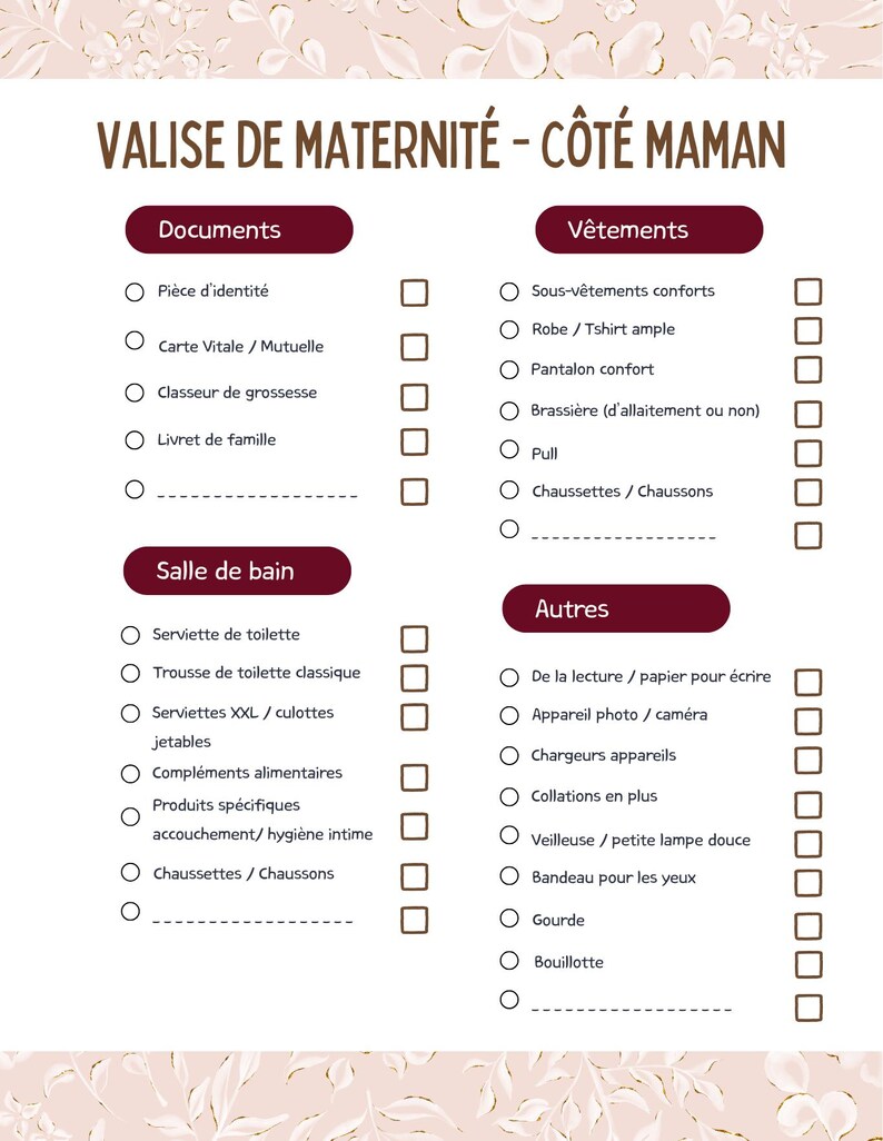 Customizable Printable Pregnancy/birth Binder - Appointment Calendar ...