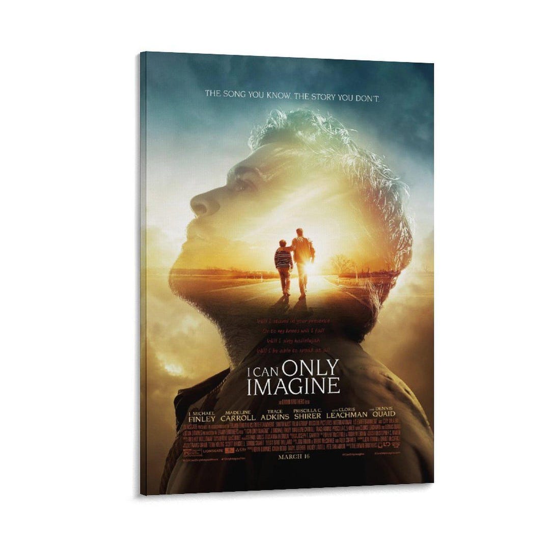 I Can Only Imagine (2018) Wall Art Poster Picture Print Living Room ...