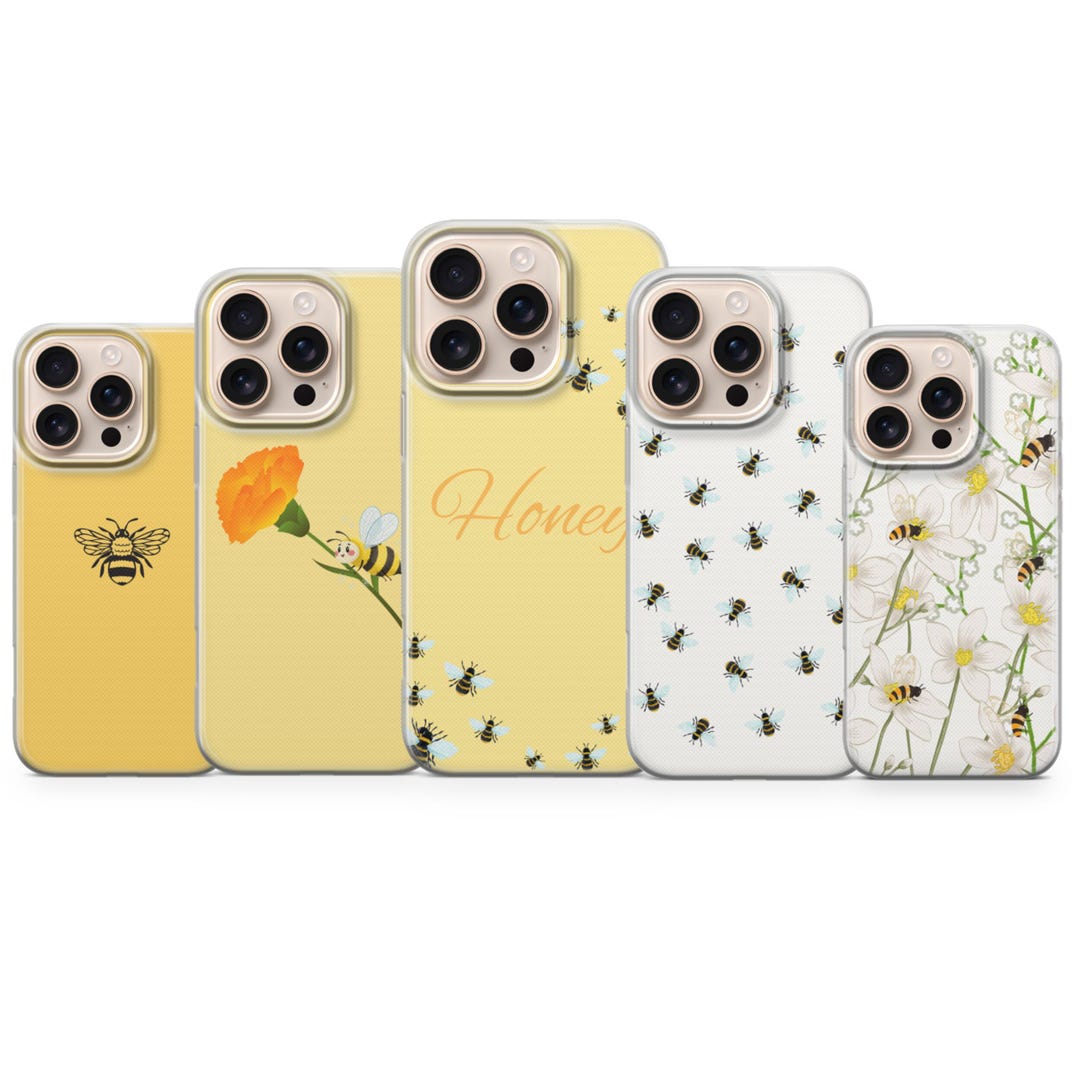 Honey Bee Phone Case Insect Bumble Bee Cover for iPhone 17 Pro Max,16e ...