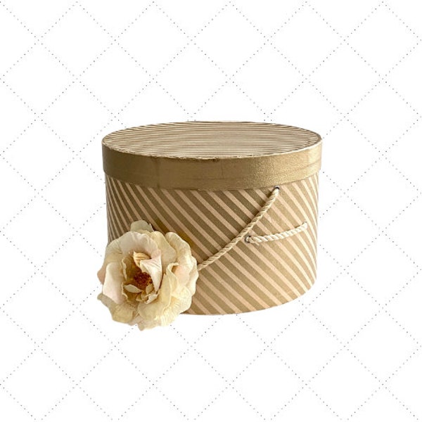 Victorian Hat Box - Etsy
