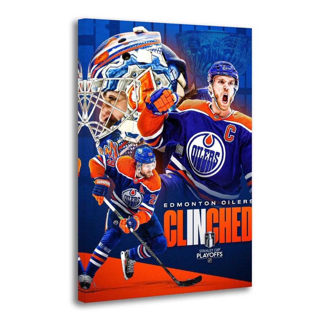 Connor Mcdavid Classic Sports Poster Cool Art Canvas Decor Painting on ...