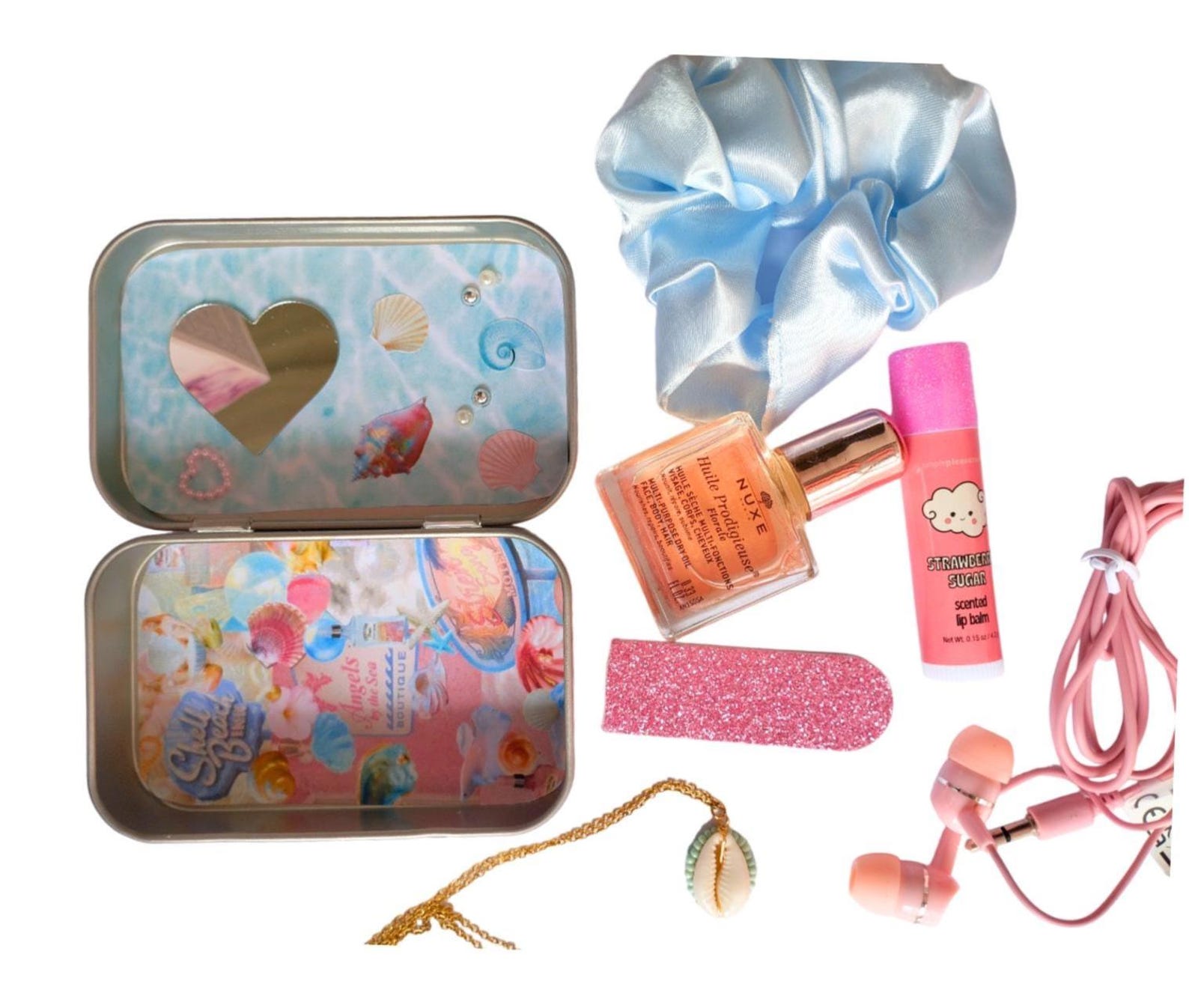 Metal Wallet Box, Altoids Wallet, Tin Box, Altoids Wallet, Decorated ...