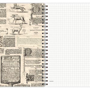 Vintage Notebook A5 Typo Collage - Etsy