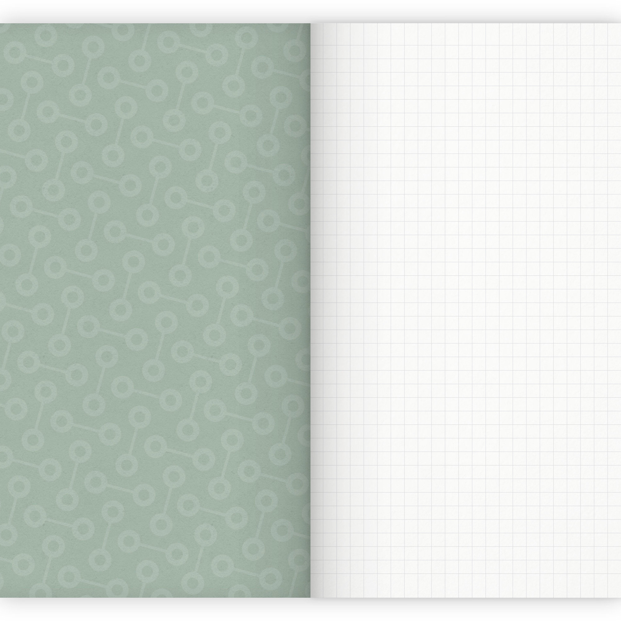 Set of 4 Notebooks Stapled A5 Patterns Tuquoise Red Branches - Etsy