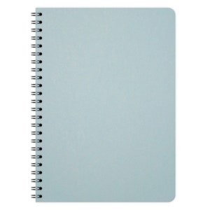 Notebook DIN A5 Color Light Blue | Etsy