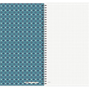 Notizblock A4 | Muster Marokko #5 | Notizbuch | Notizheft ...