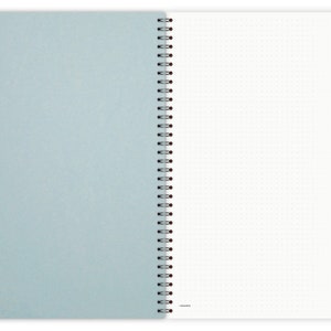 Notebook DIN A4 - Color Light Blue - Etsy