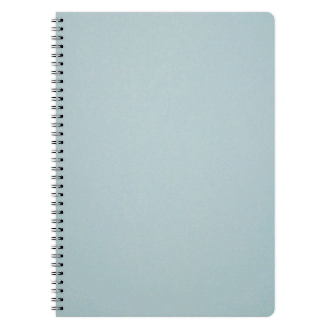 Notebook DIN A4 - Color Light Blue - Etsy