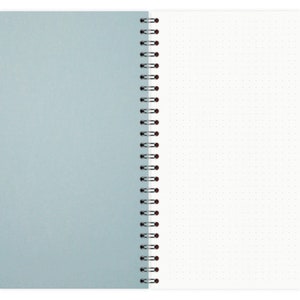 Notebook DIN A5 - Color Light Blue - Etsy