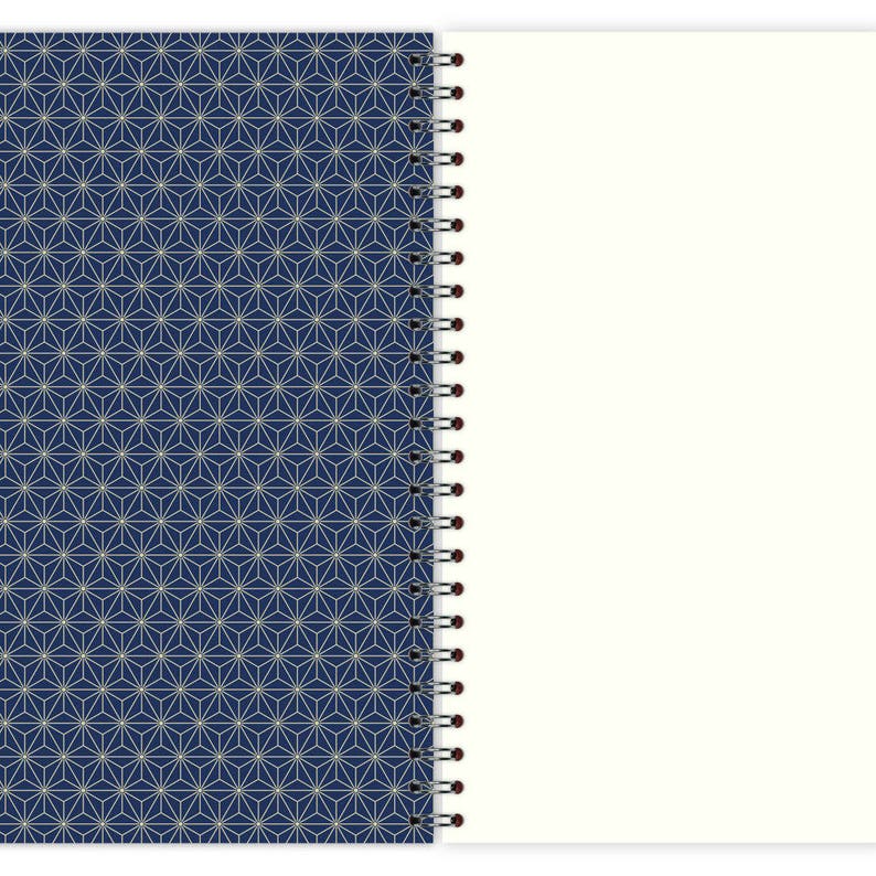 Notebook A5 Japanese Pattern No. 1 organizer planner | Etsy