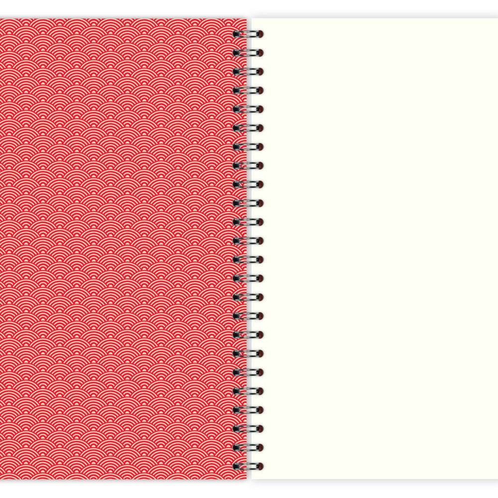 Notebook A5 Japanese Pattern No. 2 - Etsy
