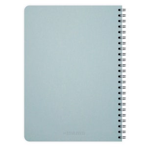 Notebook DIN A5 - Color Light Blue - Etsy