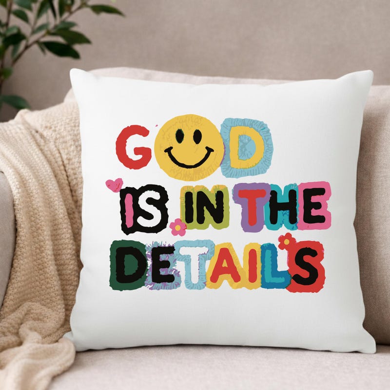Typography Pillow - Etsy